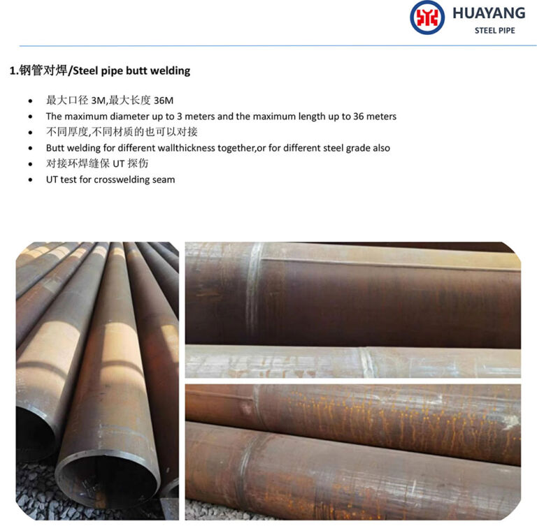 Butt Welding Pipe – HUAYANG STEEL PIPE